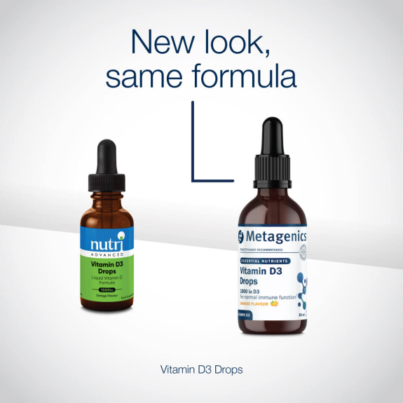 Vitamin D3 Drops 1000 Liquid Drops | Vitamin D Supplement | Metagenics ...